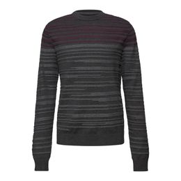 Street One Men Pullover Herren Gr&ouml;&szlig;e XXL dunkelgrau / bordeaux