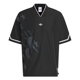 adidas originals T-Shirt 'Star' Damen Gr&ouml;&szlig;e XXXL dunkelgrau / schwarz / wei&szlig;