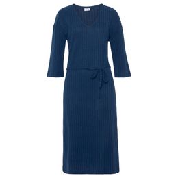 Lascana Strickkleid Damen Gr&ouml;&szlig;e XS blau