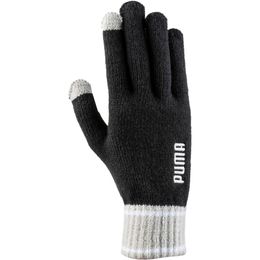 Puma Handschuhe Damen Gr&ouml;&szlig;e M grau / schwarz
