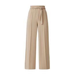 comma, COMMA B&uuml;gelfaltenhose Damen Gr&ouml;&szlig;e 44 beige