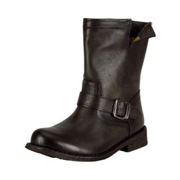 Felmini Wide Fit Stiefelette Damen Gr&ouml;&szlig;e 42 dunkelbraun Winterschuhe