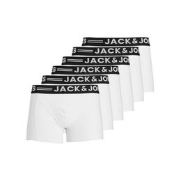 Jack & Jones Jack & Jones Boxershorts 'Sense' Herren Gr&ouml;&szlig;e S wei&szlig;