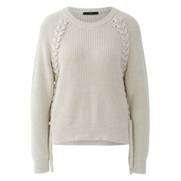 Oui Pullover Damen Gr&ouml;&szlig;e S offwhite