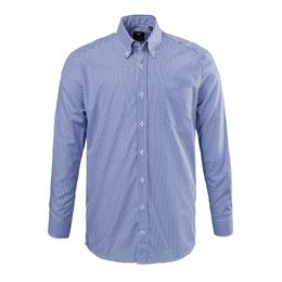 JP1880 Hemd Herren Gr&ouml;&szlig;e 8XL Gro&szlig;e Gr&ouml;&szlig;en hellblau / wei&szlig;