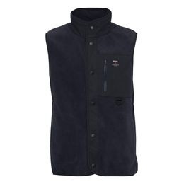 INDICODE Jeans Weste 'Majs' Herren Gr&ouml;&szlig;e M navy / schwarz