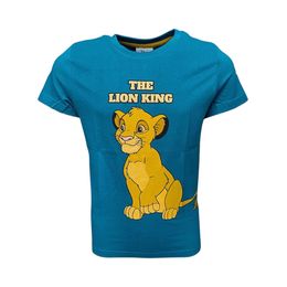 Disney K&ouml;nig Der L&ouml;wen Shirt 'Disney K&ouml;nig der L&ouml;wen T-Shirt' Jungen Gr&ouml;&szlig;e 104 petrol