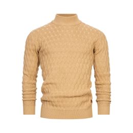 INDICODE Jeans Pullover 'Alpha' Herren Gr&ouml;&szlig;e S sand