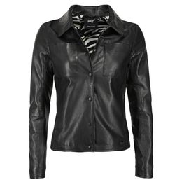 Maze Lederjacke Damen Gr&ouml;&szlig;e XS schwarz