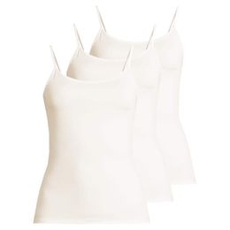 Nina von C. Unterhemd 'Pure' Damen Gr&ouml;&szlig;e XL offwhite