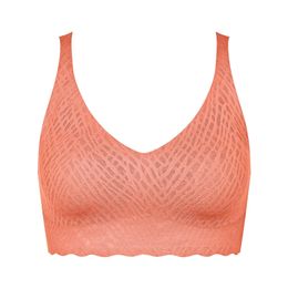 Sloggi T-Shirt-BH ' ZERO Feel Bliss Bralette ' Damen Gr&ouml;&szlig;e 75 apricot