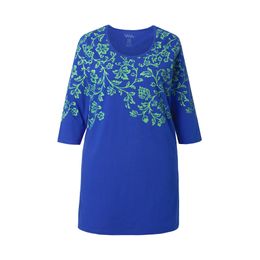 Ulla Popken Shirt Damen Gr&ouml;&szlig;e XL/XXL enzian / limette