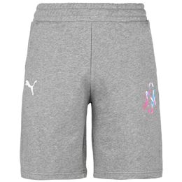 Puma Sportshorts 'Neymar Creativity' Herren Gr&ouml;&szlig;e XL hellblau / graumeliert / pink / wei&szlig;