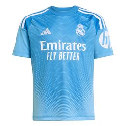 adidas Performance Funktionsshirt 'Real Madrid 25/26' Jungen Gr&ouml;&szlig;e 164 himmelblau / wei&szlig;