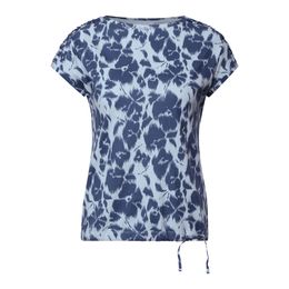 Cecil Shirt Damen Gr&ouml;&szlig;e S pastellblau / dunkelblau