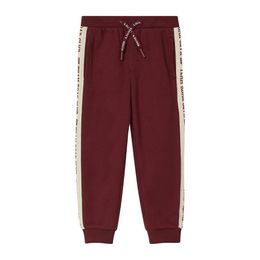s.Oliver Hose Jungen Gr&ouml;&szlig;e 122 bordeaux / schwarz / offwhite