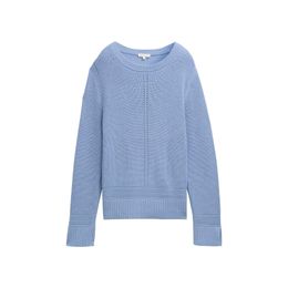 Tom Tailor Pullover Damen Gr&ouml;&szlig;e L taubenblau