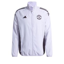 adidas Performance Sportjacke 'Manchester United Tiro 25' Herren Gr&ouml;&szlig;e XL aubergine / helllila