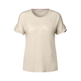 Cecil Shirt Damen Gr&ouml;&szlig;e M beige