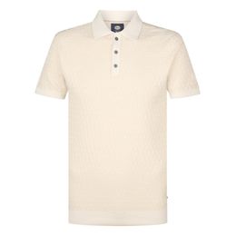 PETROL INDUSTRIES Poloshirt 'Oceanstone' Herren Gr&ouml;&szlig;e M creme
