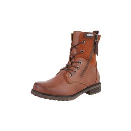 Ital-Design Schn&uuml;rstiefelette Damen Gr&ouml;&szlig;e 40 camel / cognac Winterschuhe