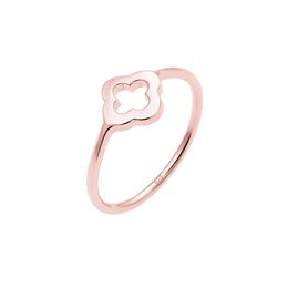 Elli Ring 'Kleeblatt' Damen Gr&ouml;&szlig;e 56 rosegold