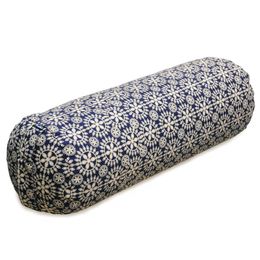 Yogishop Yoga-Bolster Herren Gr&ouml;&szlig;e one size dunkelblau / wei&szlig;