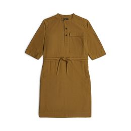 G-Star Raw G-star Kleid 'Fluid' Damen Gr&ouml;&szlig;e 36 cognac Winterkleid