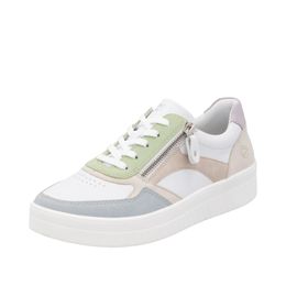Remonte Sneaker 'D0J01' Damen Gr&ouml;&szlig;e 43 pastellblau / braun / pastellgr&uuml;n / pastellpink