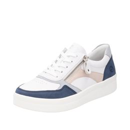 Remonte Sneaker Damen Gr&ouml;&szlig;e 44 navy / rosa / wei&szlig;