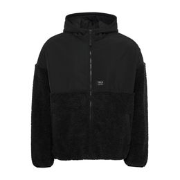 !Solid Fleecejacke 'Mark' Herren Gr&ouml;&szlig;e XXL schwarz