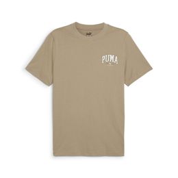 Puma Shirt Herren Gr&ouml;&szlig;e XL beige / wei&szlig;