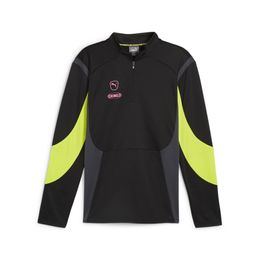 Puma Funktionsshirt 'King Pro' Herren Gr&ouml;&szlig;e XL dunkelgrau / apfel / schwarz