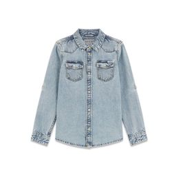 Guess Hemd Jungen Gr&ouml;&szlig;e 164 himmelblau
