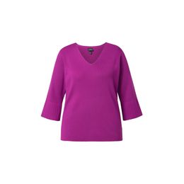 Ulla Popken Pullover Damen Gr&ouml;&szlig;e XXL/XXXL beere