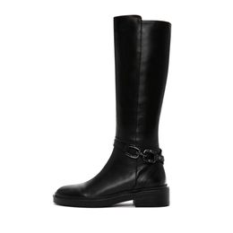 Derimod Stiefel Damen Gr&ouml;&szlig;e 37 schwarz Winterschuhe