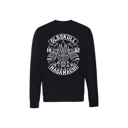 Oldskull Sweatshirt 'Rtrip Nagamurai' Herren Gr&ouml;&szlig;e M schwarz