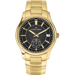 Jacques Lemans Uhr Herren Gr&ouml;&szlig;e One Size gold / schwarz
