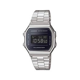 Casio Uhr Herren Gr&ouml;&szlig;e One Size schwarz / silber