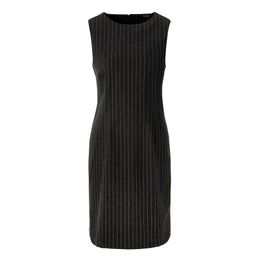 Aniston Casual Kleid Damen Gr&ouml;&szlig;e 38 anthrazit / wei&szlig;
