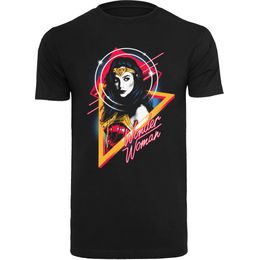F4NT4STIC T-Shirt 'DC Comics Wonder Woman 84 Diana 80s' Herren Gr&ouml;&szlig;e M goldgelb / fuchsia / schwarz / wei&szlig;