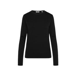 Senses.the Label Longsleeve aus Jersey Damen Gr&ouml;&szlig;e XL schwarz