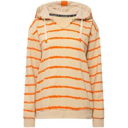 Lauras&oslash;n Sweatshirt Damen Gr&ouml;&szlig;e XXXL gelb / orange