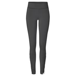 YOGISTAR.COM Leggings 'ala' Damen Gr&ouml;&szlig;e S basaltgrau