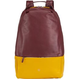 DuDu Rucksack Herren Gr&ouml;&szlig;e One Size curry / burgunder