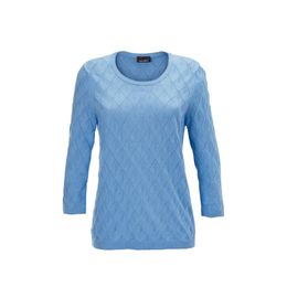 GOLDNER Pullover Damen Gr&ouml;&szlig;e L blau