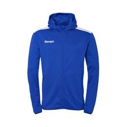 Kempa Sportsweatjacke 'Emotion 27' Herren Gr&ouml;&szlig;e M royalblau / wei&szlig;