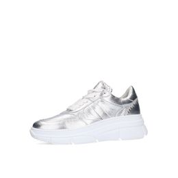 Manfield Sneaker Damen Gr&ouml;&szlig;e 36 silber