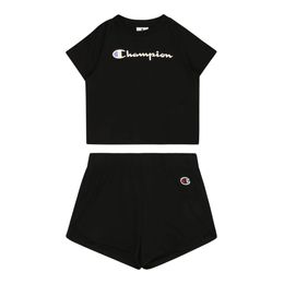 Champion Authentic Athletic Apparel Set Jungen Gr&ouml;&szlig;e 140 schwarz / wei&szlig;