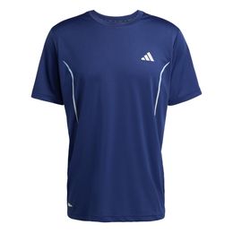adidas Performance Sportshirt 'Tech Apparel' Herren Gr&ouml;&szlig;e S dunkelblau / wei&szlig;